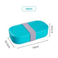China Go Outside 1-Layer Custom Logo Band Bento Box for Soup Fridge Microwave Safe BPA Free for sale