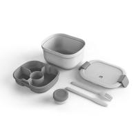 China Large Capacity Plastic Salad Bowl The Trend for OEM ODM Bento Lunch for sale