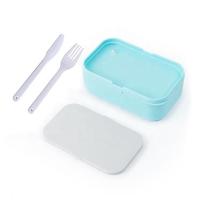 China CLASSIC Design Style Plastic School Lunch Box with Thermal Bag and Water Cup Included for sale
