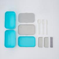 China Food Container Feature Microwavable 2-Layer 1000-2000 ml Lunchbox for Adults and Kids for sale