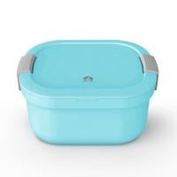 China 506g White Eco Friendly BPA Free Salad Container Set for Kids Lunch and Fridge Storage for sale