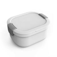 China 506g White Eco Friendly BPA Free Salad Container Set for Kids Lunch and Fridge Storage for sale