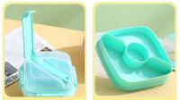 China 296g Microwavable Customized BPA Free Food Grade Salad Container Set for Fridge Storage for sale