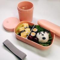 China Teenagers' Eco Recyclable Microwave Heated Lunch Box with Customized Logo and Color for sale