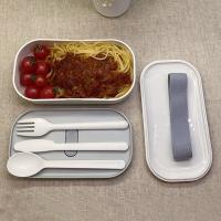 China Teenagers' Eco Recyclable Microwave Heated Lunch Box with Customized Logo and Color for sale
