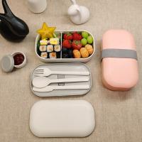 China Teenagers' Eco Recyclable Microwave Heated Lunch Box with Customized Logo and Color for sale