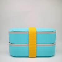 China Customized Logo Portable Food Grade BPA Free Insulated Bento Lunch Box for Adult Kids for sale