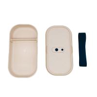 China Versatile Kitchen Bento Box Plastic Food Storage Container Set with Lid and Cutlery 160g for sale