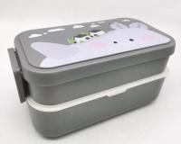 China Leak Proof Nestable Design Customized Logo Color Box Lunch Box Set for Adult and Children for sale