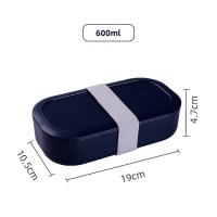 China T112Single Tier  Bento Lunch Box and Cup 0-1L, 600ml 188*103*50.8 mm for sale