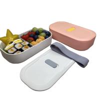 China T112Single Tier  Bento Lunch Box and Cup 0-1L, 600ml 188*103*50.8 mm for sale