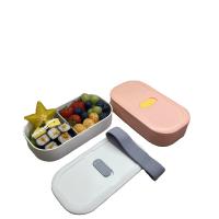 China T112Single Tier  Bento Lunch Box and Cup 0-1L, 600ml 188*103*50.8 mm for sale