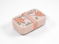 China Blue BPA Free Bento Cakes Package Boxes with Customized Logo and Microwaveable PP Lid for sale