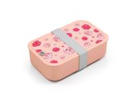 China Blue BPA Free Bento Cakes Package Boxes with Customized Logo and Microwaveable PP Lid for sale