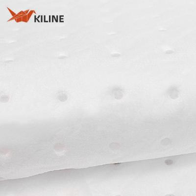 China Polypropylene White Oil Only Absorbent Mat Heavyweight 400×500mm/sheet for sale