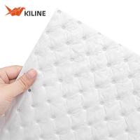 China Custom Logo White Oil Absorbent Pads Heavyweight Oil Only Absorbent Mats for sale