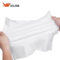 China White Viscose Polyester Polishing Towels 300x350mm 300 Sheets for sale