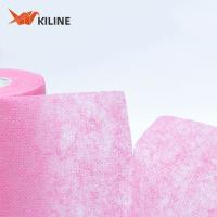 China Red 60gsm Disposable PP Dish Cloths Roll 60 Sheets for sale
