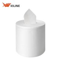 China White 2 Ply Center Pull Paper Towel Roll 1.1kg per Roll for sale