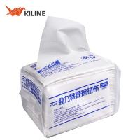 China Convenient Industrial Cleaning Cloth Dust Free Pulp+PP 65GSM Wiping Rags for sale