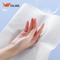 China Food Grade Kitchen Disposable Towels Oil Absorbent Surface Cleaning Cloth 50gsm for sale