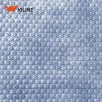 China Blue Disposable Cleaning Cloths On A Roll Wiping Towel 65gsm 100 Sheets/Roll for sale
