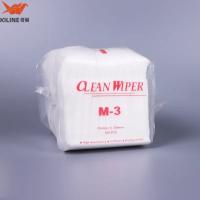 China Lint Free M-3 Nonwoven Cleanroom Wipes Superior Cleaning for sale