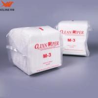 China Customized 25x25cm M-3 Cleanroom Lint-Free Nonwoven Wipes for Lens Cleaning Made of Polyester Material for sale