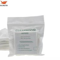 China Professional Lint Free Wiping Cloth 100% Polyester Cleanroom Wiper for Lab General Cleaning for sale
