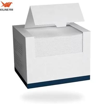 China Custom Square Biodegradable Organic Sanitary Makeup Paper-Box Disposable Face Towels for sale