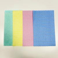 China Heavy Duty Reusable Kitchen Viscose Paper Towels - Lint-Free & Absorbent for sale