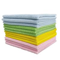 China KILINE Multi Color Micro Fibre Towel Customization Logo Microfiber Cleaning Cloths for Car for sale
