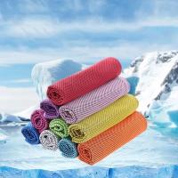 China KILINE Cold Towel Fitness Sweating And Quick-drying Ice Towel Custom Logo Cooling Sports Towel for sale