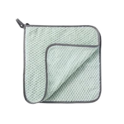 China KILINE Washable Microfiber Cleaning Cloths 25x25cm Stainless Steel PP for sale