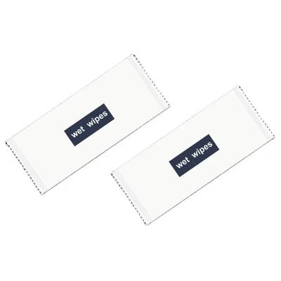 China KILINE Eco-Friendly Face Cleaning Wipes Single Pack Flushable Wet Makeup Remover Non-Woven Fabric Alcohol-Free for sale