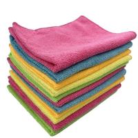 China KILINE Best Selling All-Purpose Cleaning Dish Towels Reusable Microfibre Celeaning Cloth Colorful Quick Drying Rags for sale