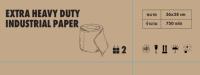 China Extra Heavy Duty Industrial Cleaning Paper High Absorption Capacity Dust-free for sale