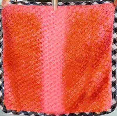 China Custom Stainless Steel PP Microfiber Cleaning Cloth 25x25cm for sale