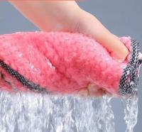 China Tri-Layer Stainless Steel Kitchen Cleaning Cloth 25x25cm for sale