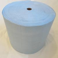 China Industrial Nonwoven Wipes Blue Roll 80-89gsm Super Absorbent for sale