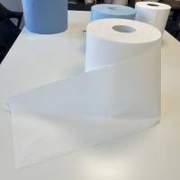 China Industrial Non-Woven Wipes PP Wood Pulp Roll 80-89gsm White for sale