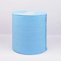 China KILINE Heavy Duty Industrial Cleaning Wipes Jumbo Roll Food Grade Pulp+Polypropylene Nonwoven Wipes for Oil and Grease for sale