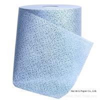 China Large Blue Microfiber Oil-Absorbing Wipes with 30% Discount for Kitchen and Auto Industry for sale