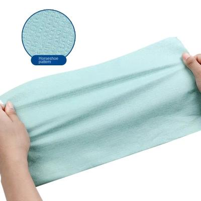 China Large Roll Green Universal Industrial Wiping Cloth 30g Micro Fiber Cleaning Cloth for sale