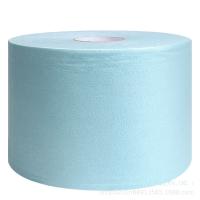 China Large Roll Green Universal Industrial Wiping Cloth 30g Micro Fiber Cleaning Cloth for sale