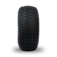 China 10'' Golf Cart Rim And 205/50-10 DOT Street Tire Assembly - Machined/Glossy Black for sale