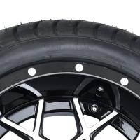 China 215/35-12 Street Tyres and 12 Inches Golf Cart Rims 4 PLY DOT Rated for sale