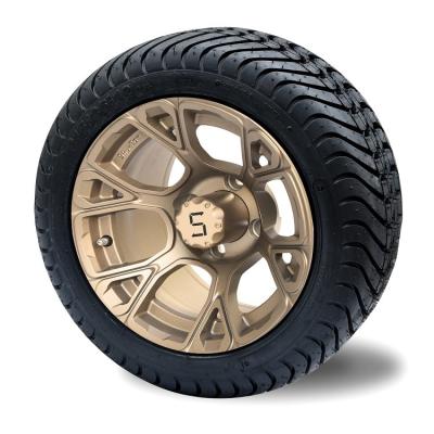 China Combo 12 Inch Golf Cart Wheels And Tires 215/35-12 4PLY Rating DOT Approved for sale