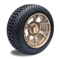 China Combo 12 Inch Golf Cart Wheels And Tires 215/35-12 4PLY Rating DOT Approved for sale