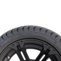 China 12x7 Matte Black Golf Cart Wheel Tire Combo 215/35-12 Low Profile Tire Combo 101.6 PCD for sale
